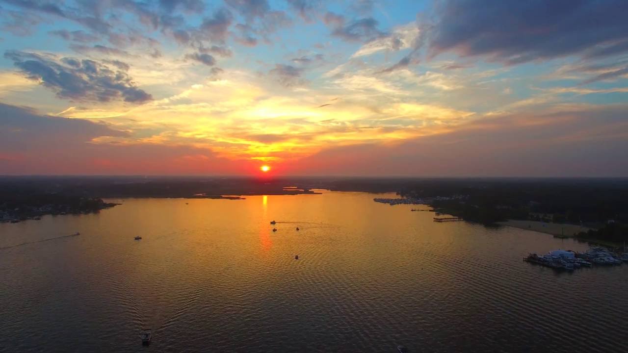 Metedeconk River Sunset - YouTube