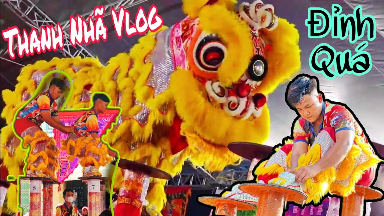 TNB Tập Múa Lân Thi Đấu Nhảy Mai Hoa Thung Cực Đỉnh LSR Vân Long Team ...