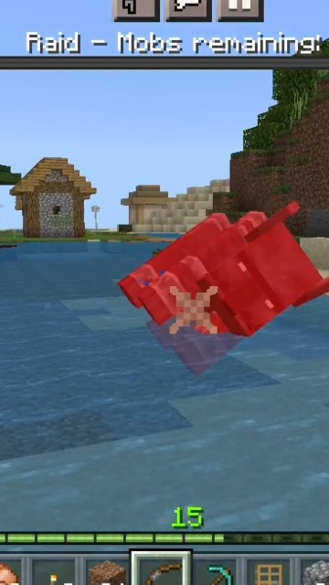 Protector of Village | Raid | Minecraft | Carrots Craft Co | #shorts # ...