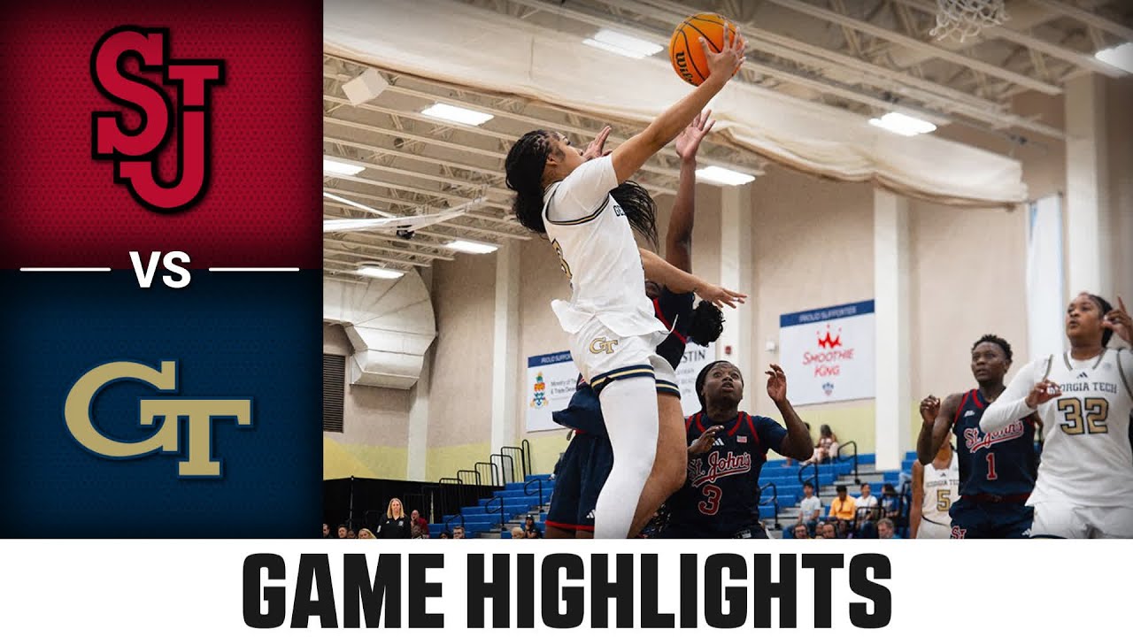 Georgia Tech vs. St. John's Game Highlights | 2025-26 ACC Women's ...