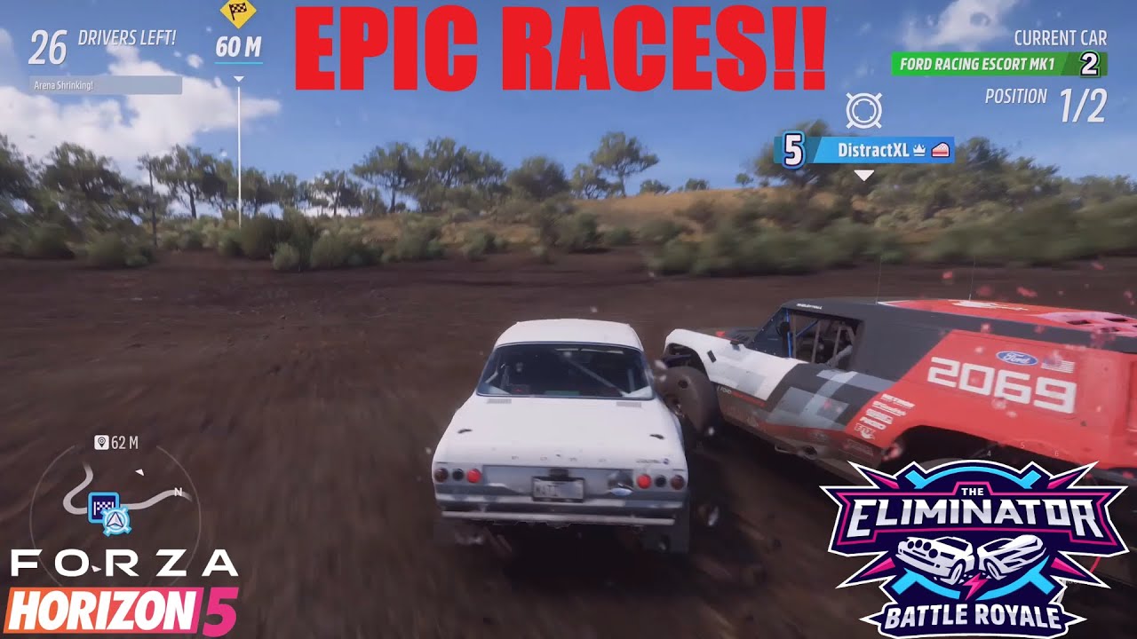 FH5 THE ELIMINATOR - EPIC CLOSE RACES AND BEATING HIGH LEVEL CARS ...
