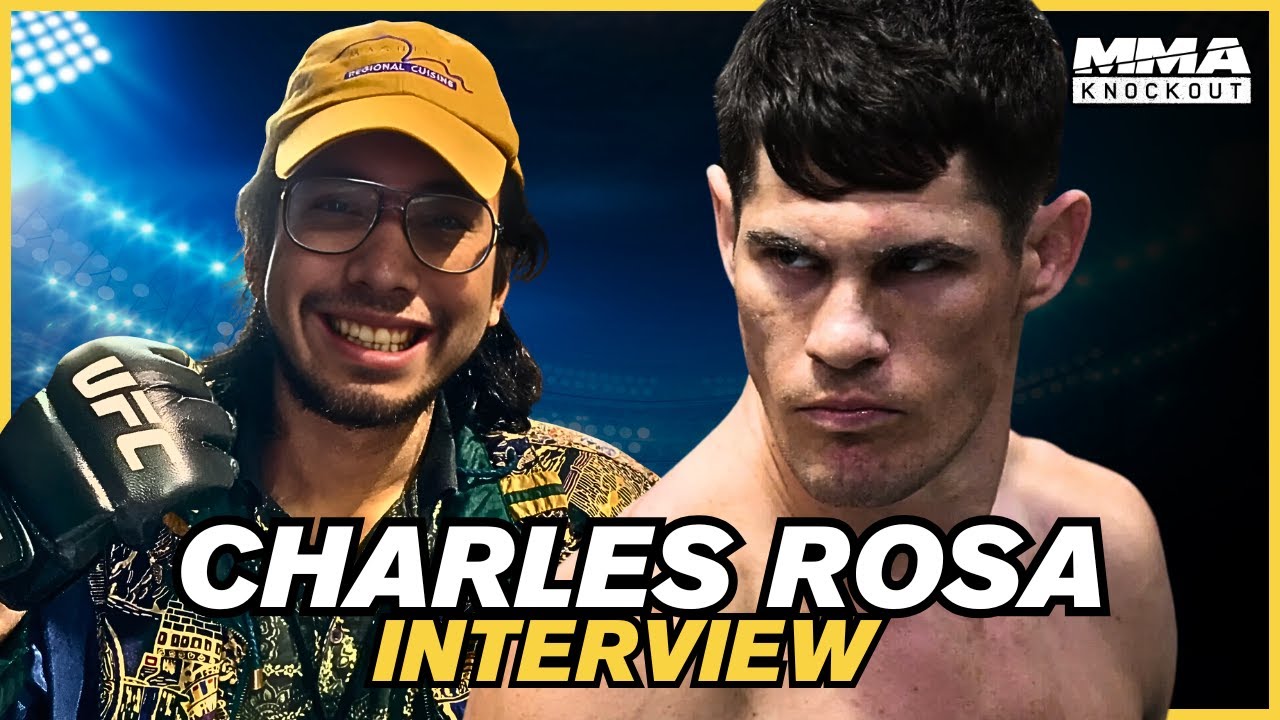 UFC Vet Charles Rosa Talks Gamebred Bareknuckle MMA Debut vs. Peter ...