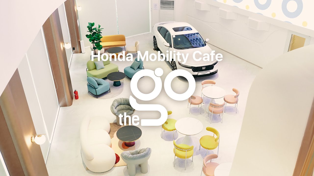 the go(더고) | Honda Mobility Cafe 현장 스케치 | 정자 카페 거리 - YouTube