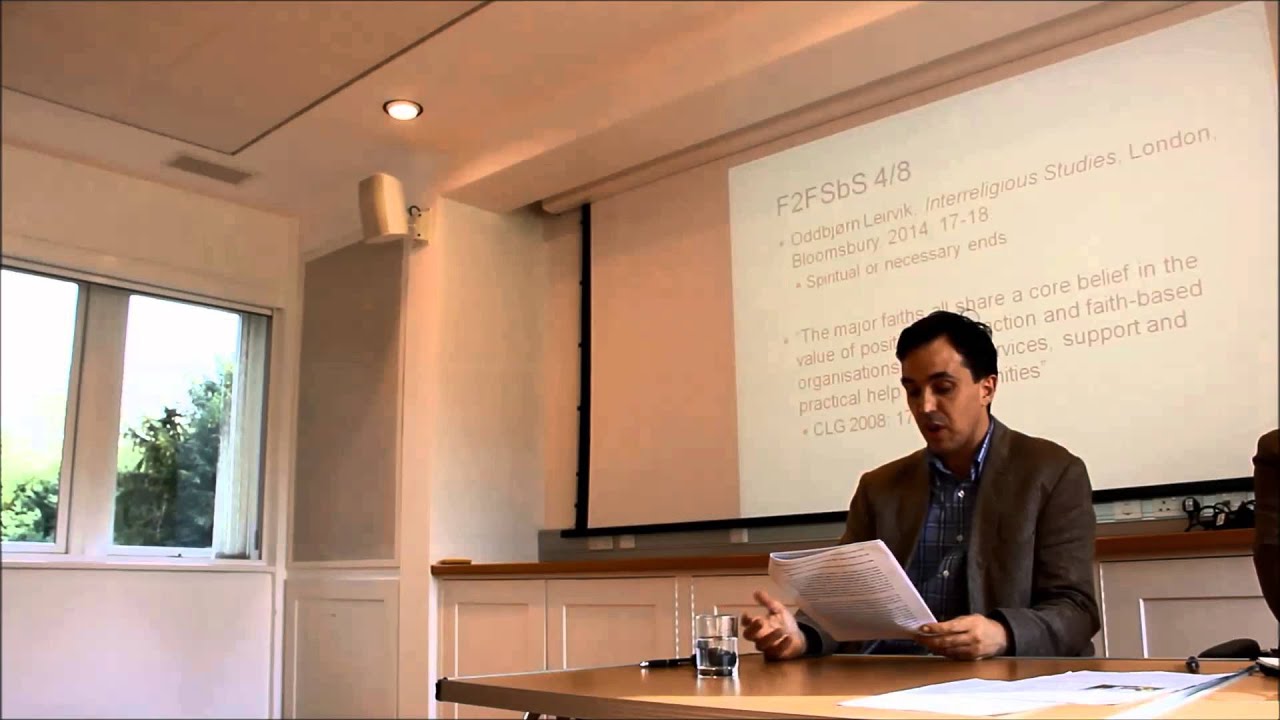 Paul Hedges Lecture: Politics & the Religions in the UK - YouTube