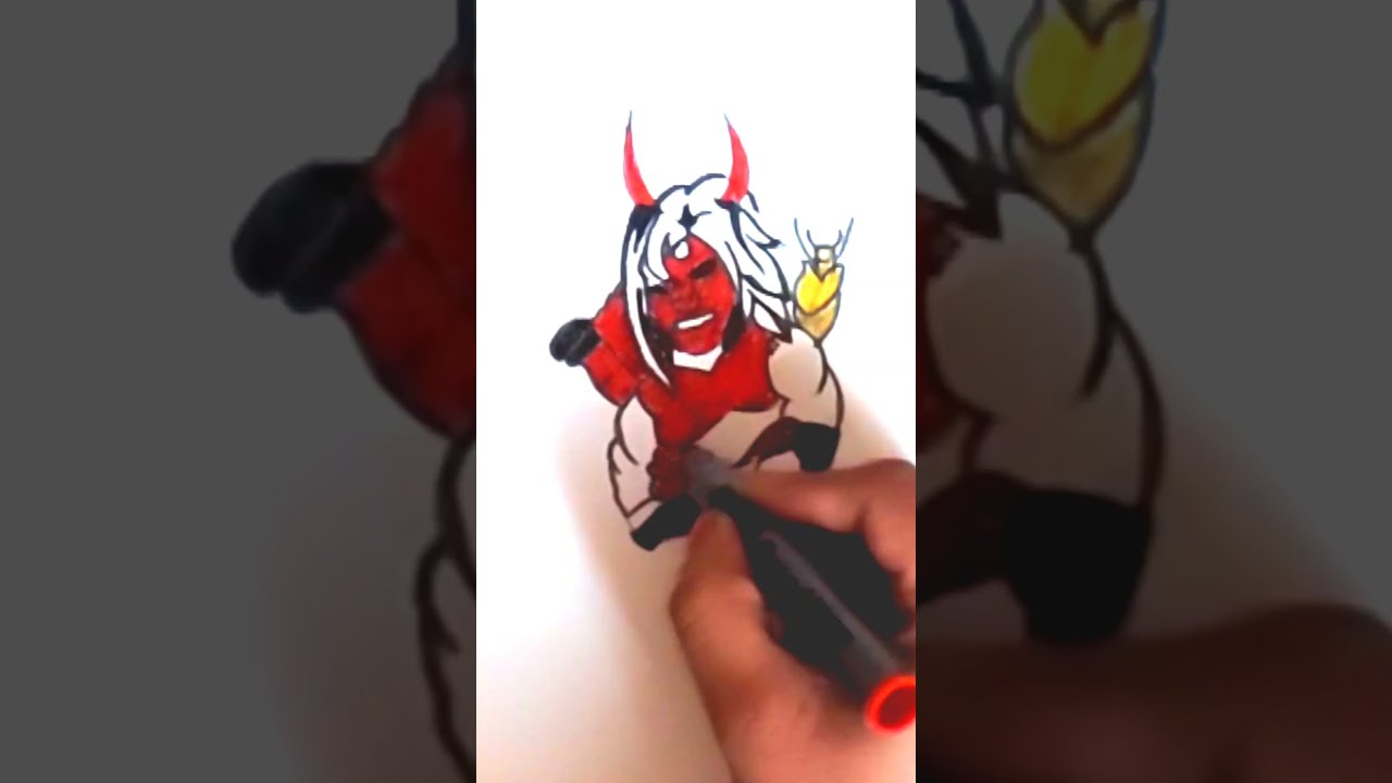 Samurai Bundle drawing💯🔥Free fire tattoos😍Free fire tattoo drawing🤩Free ...