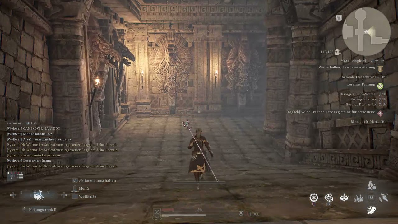 Bless Unleashed stuck in dungeon - YouTube
