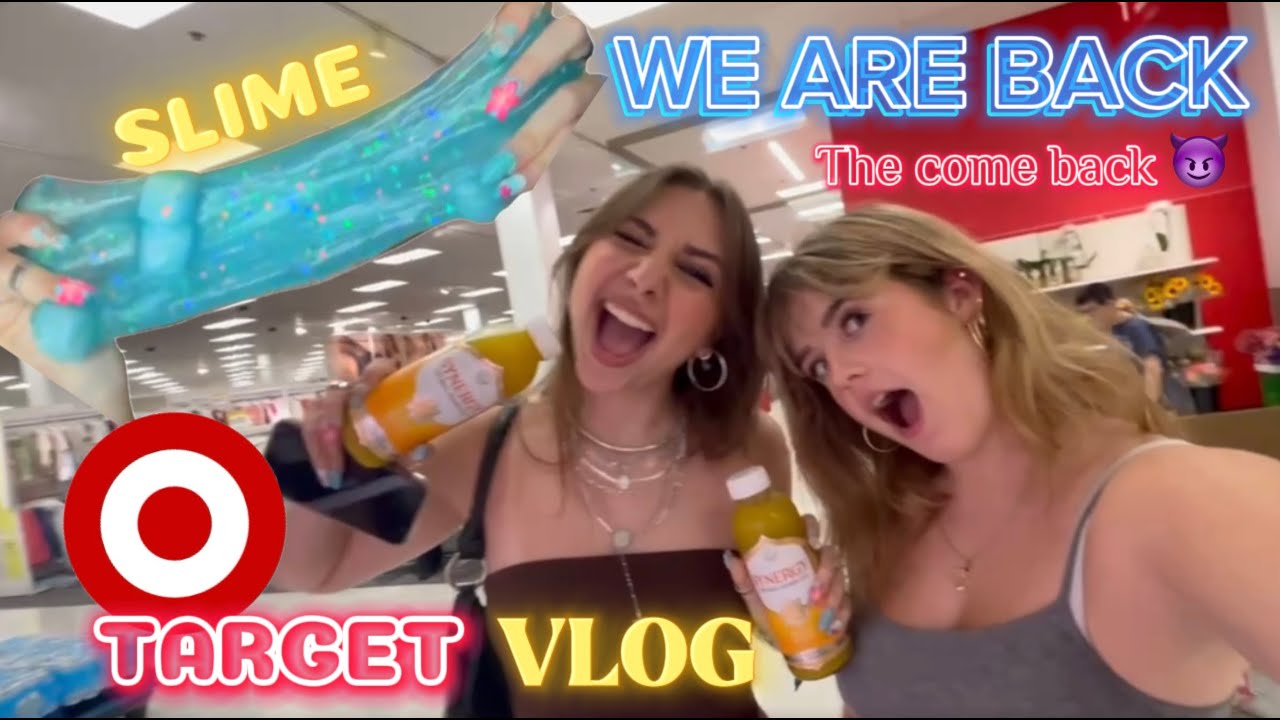 WE ARE BACK!! (Target vlog) - YouTube