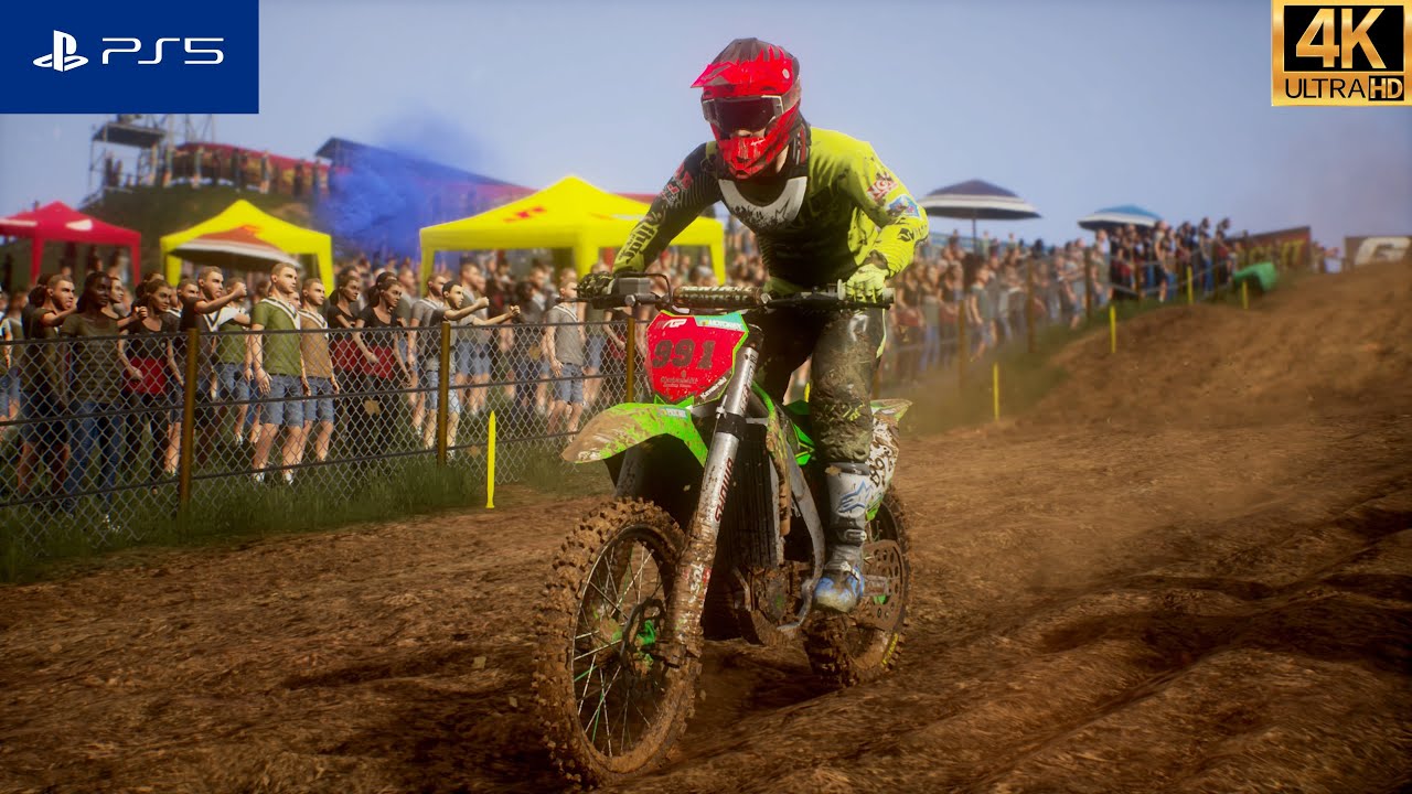 MXGP3 The Official Motocross Videogame (PS5) - 4K HDR 60FPS - Gameplay ...