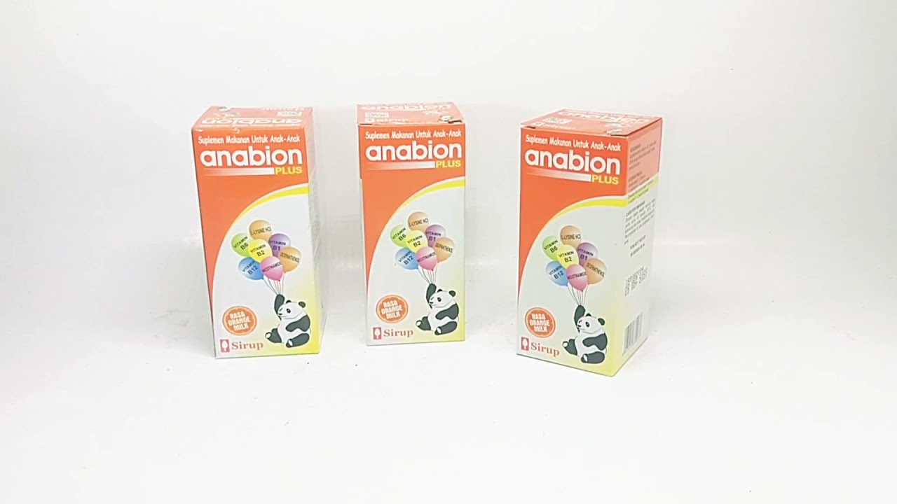 Anabion plus DHA Syrup 60 Ml berlico - YouTube