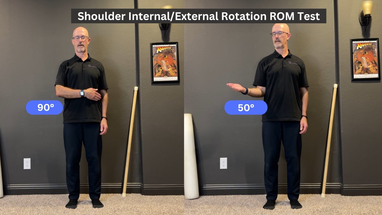 Shoulder Internal & External Range of Motion Test | Improve Shoulder ...