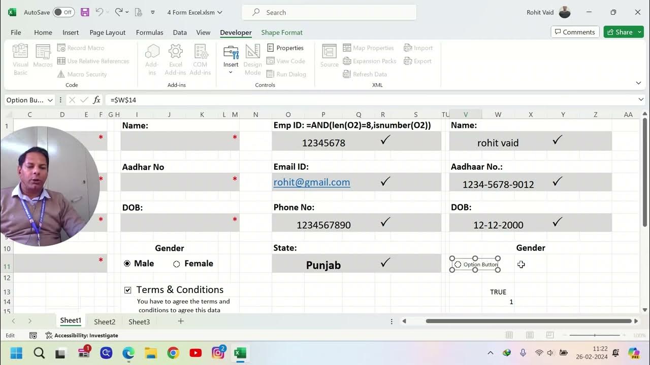 Advanced Data Entry_Part3 - YouTube