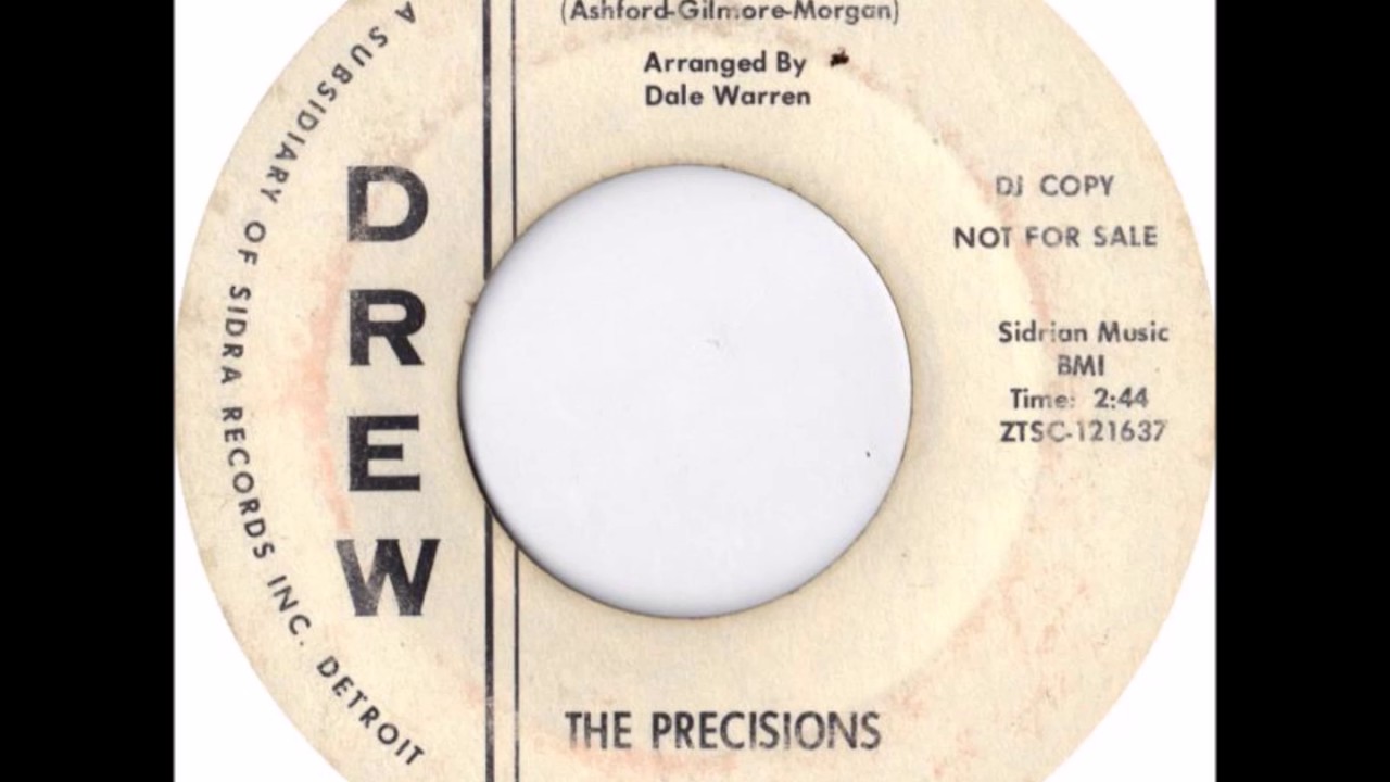PRECISIONS - A LOVERS' PLEA / SUCH MISERY - DREW 1001 - 1967 - YouTube