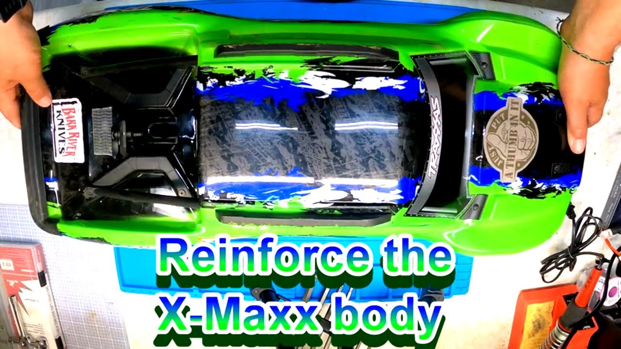 How to reinforce the X-Maxx Body - YouTube