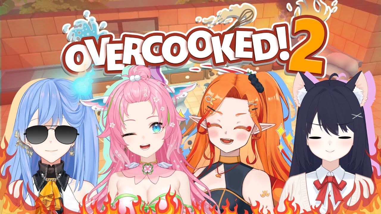 [Overcooked 2] Chef, gosong chef @AllenciaNirvellia @ungawaruichannel ...