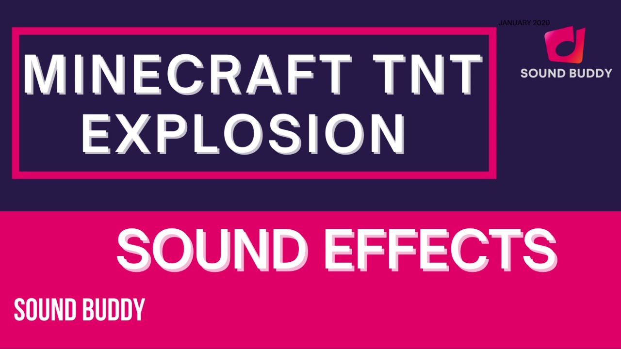 Minecraft TNT Explosion Sounds |Minecraft TNT Explosion Sound fx ...