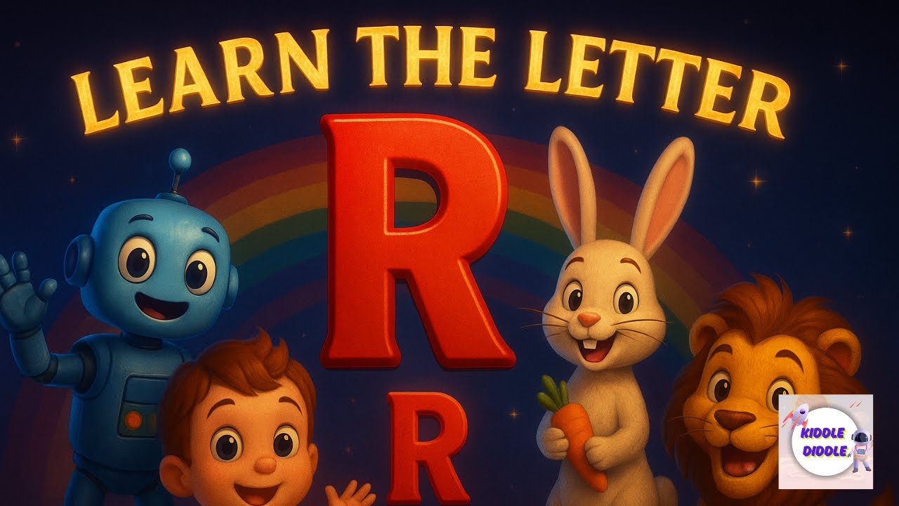 R is a Rockin’ Letter Song for Kids! 🎸 | Alphabet Blast with Kiddle ...