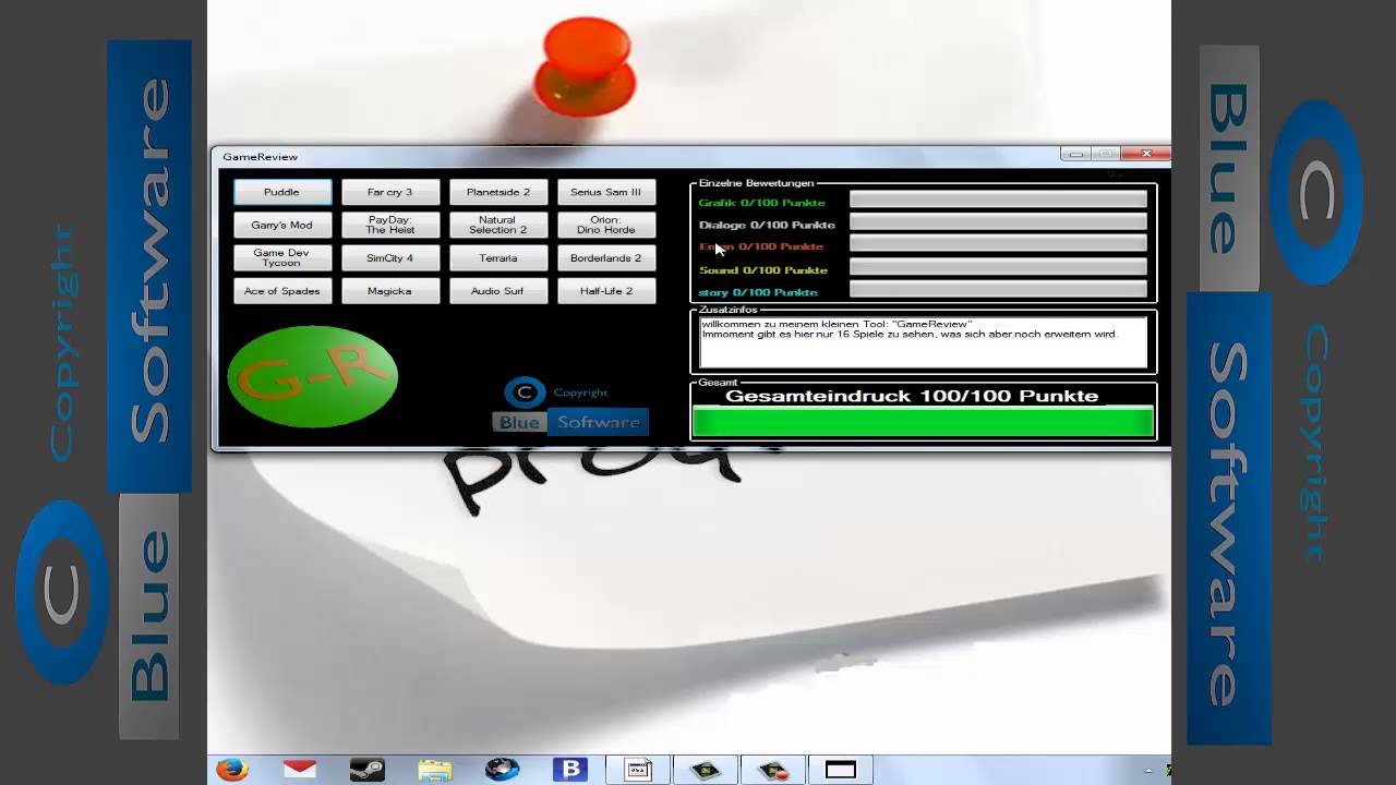 BlueSoftware | GameReview - YouTube