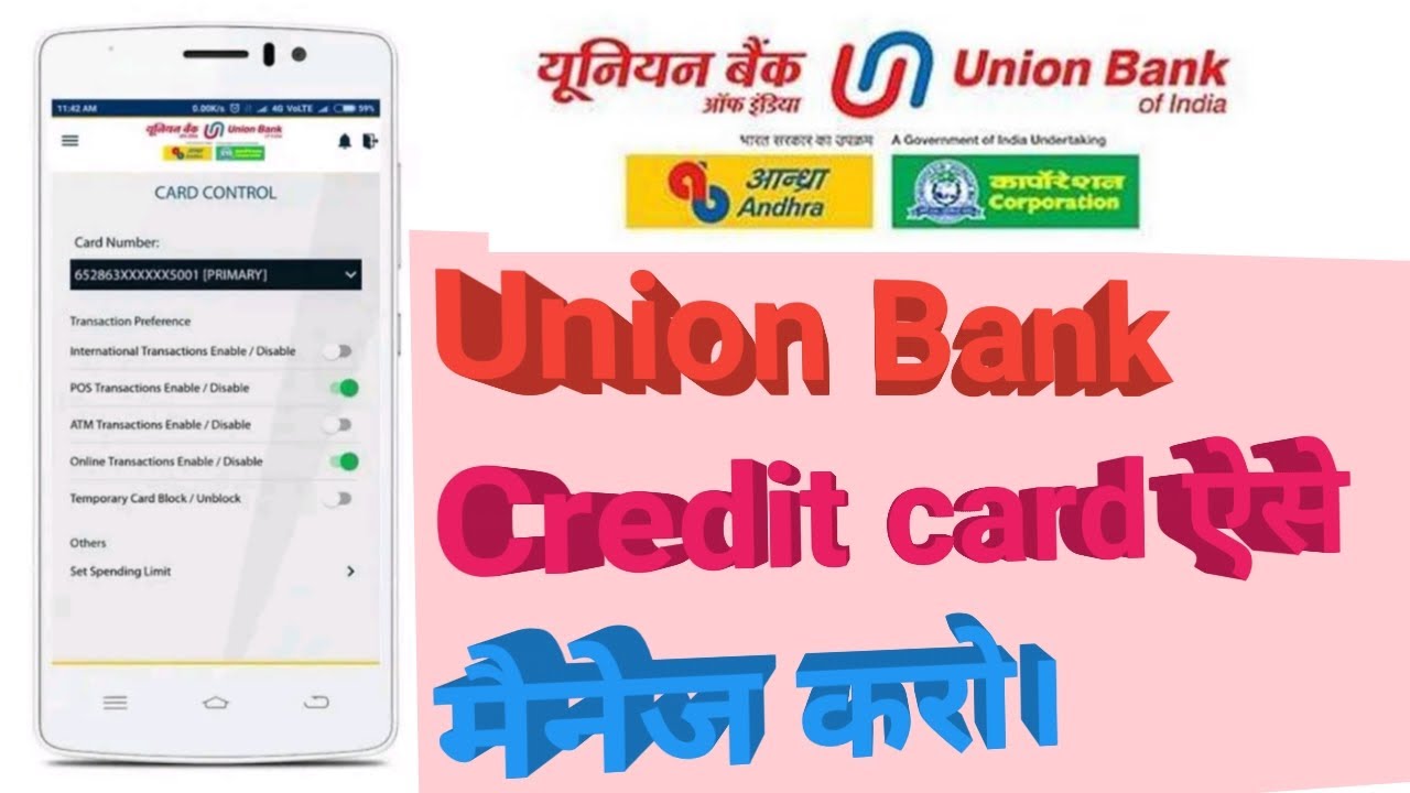 How to use Union Credit Card Wallet | Union Credit card manage | How to ...