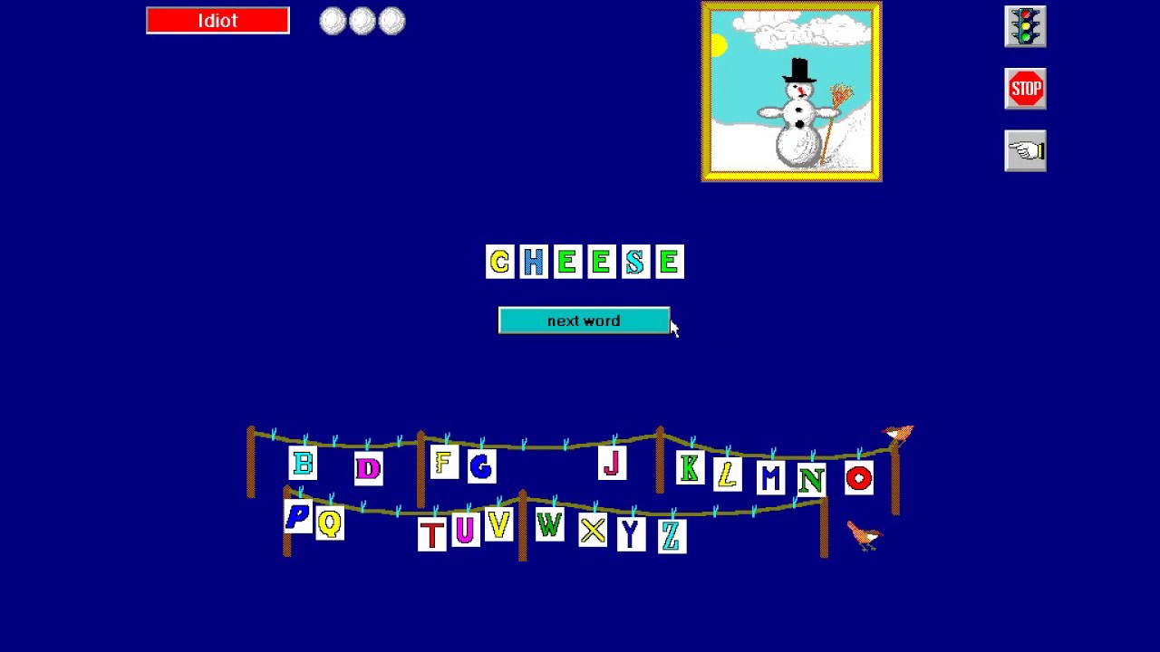 Snowman v3.1.282 (Windows game 2000) - YouTube