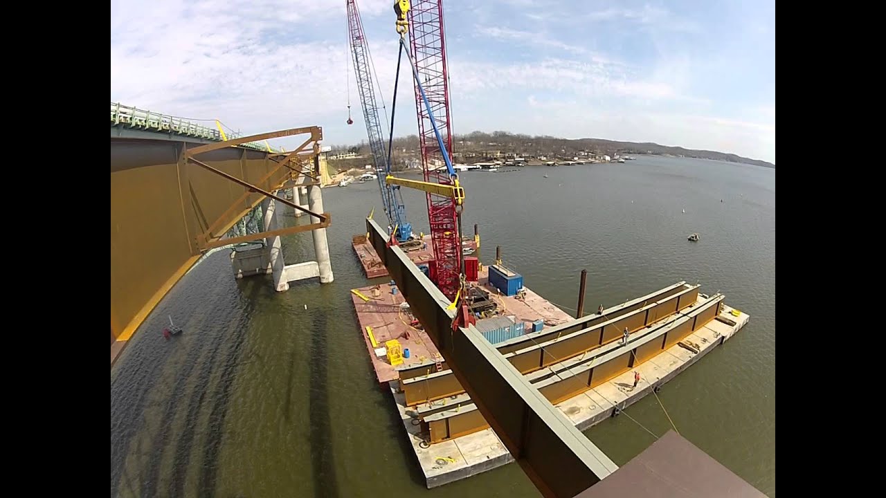 Building the New Hurricane Deck Bridge - YouTube