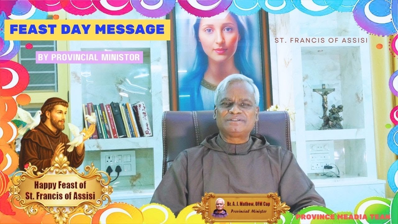 The Provincial Feast Day Message | 2025 | Amala Annai Province | Br. A ...