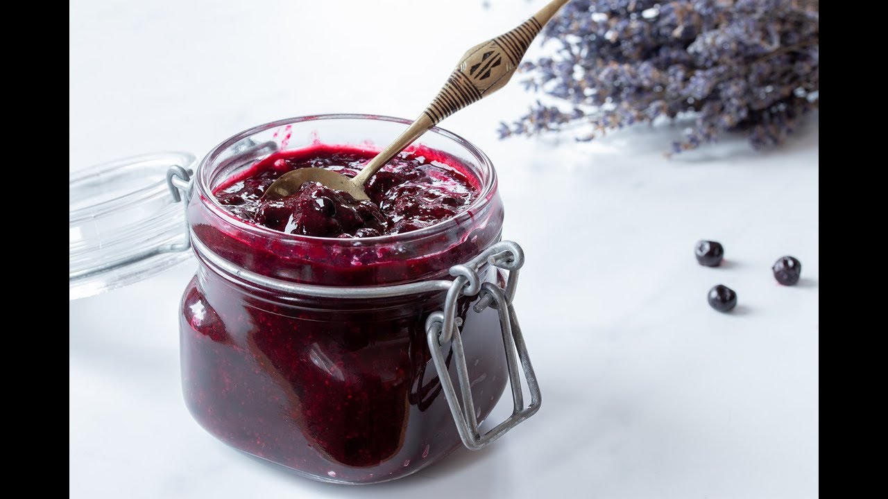Homemade Elderberry Jam - Paleo, Keto, Vegan, Sugar-free, Gluten-free ...