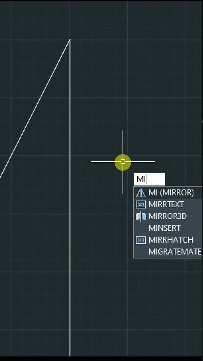 mirror command in autocad || mirror command #shorts #autocad - YouTube