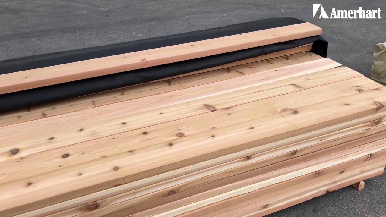 Columbia Cedar Electric Blue - Premium Western Red Cedar Boards - YouTube