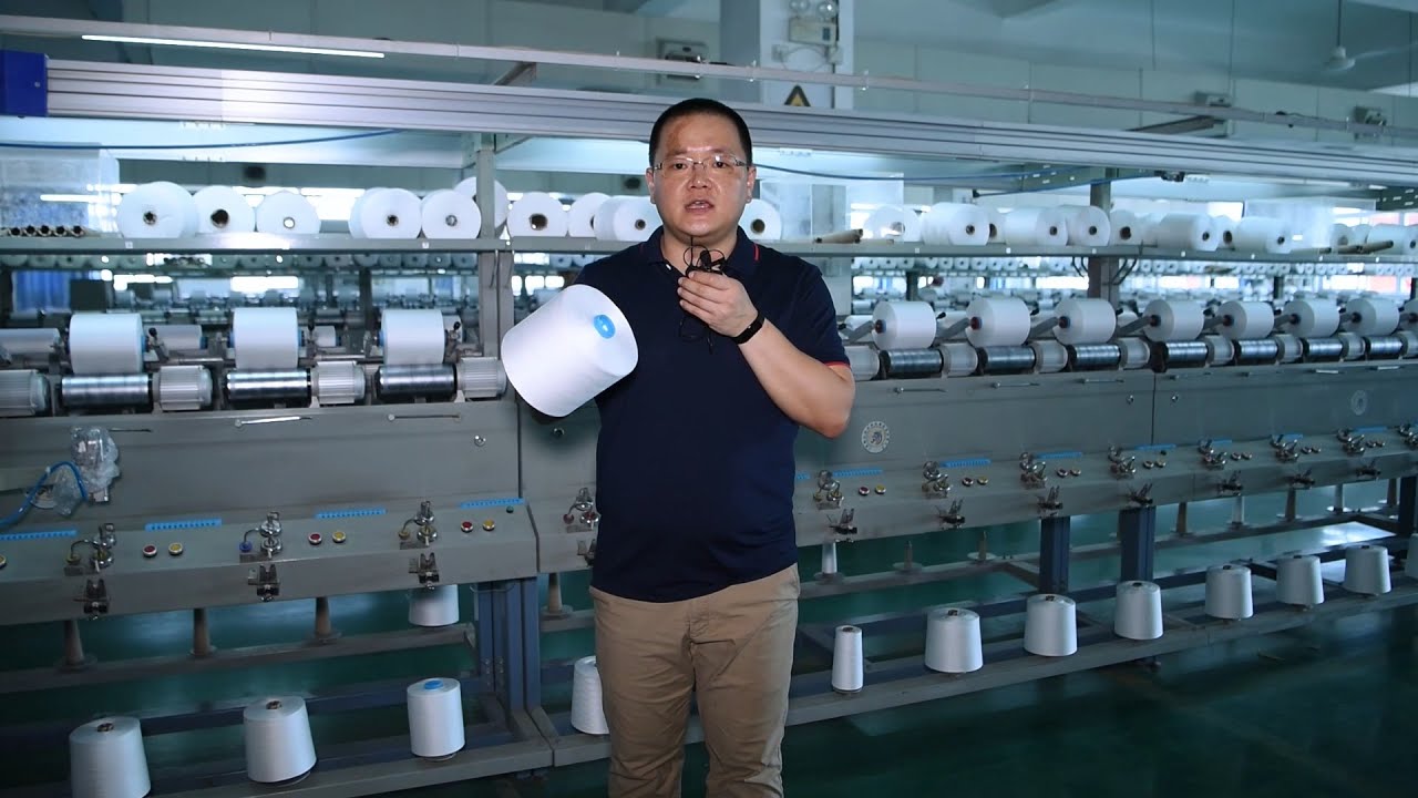 Live of mh sewing thread factory - YouTube