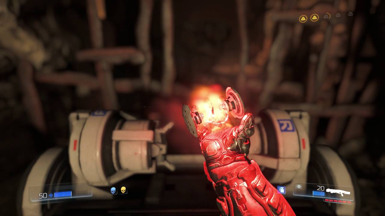 Doom 2016 - Kadingir Sanctum: Open Blue Gate, Argent Cell Ammo Maxed ...