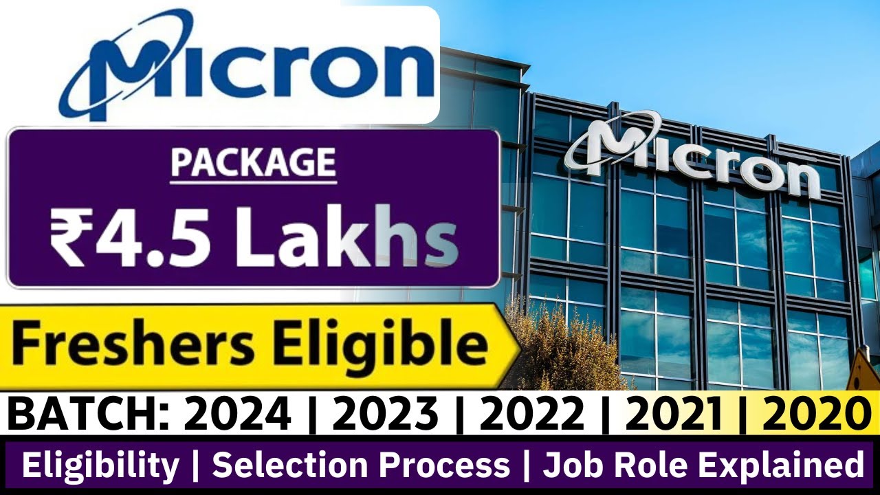 💻 Micron Technology Hiring Freshers: High-Paying Tech Jobs for 2025 ...