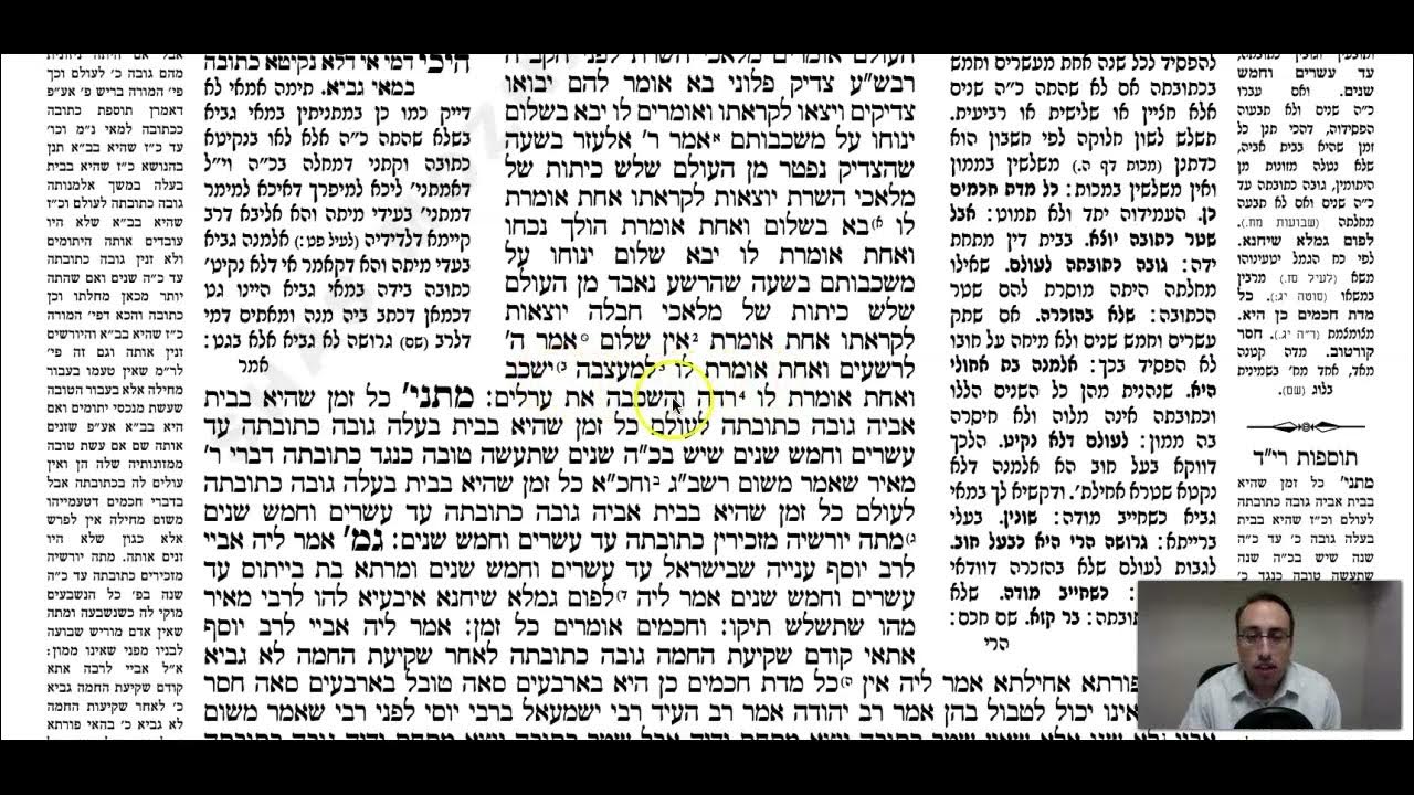 Kesuvos Daf 104a Daf Yomi Gemara (Talmud) Mesechet Ketubot - YouTube