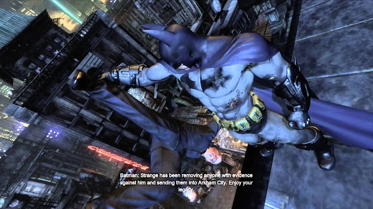 20 Batman Arkham City - Interrogating Sharp - YouTube