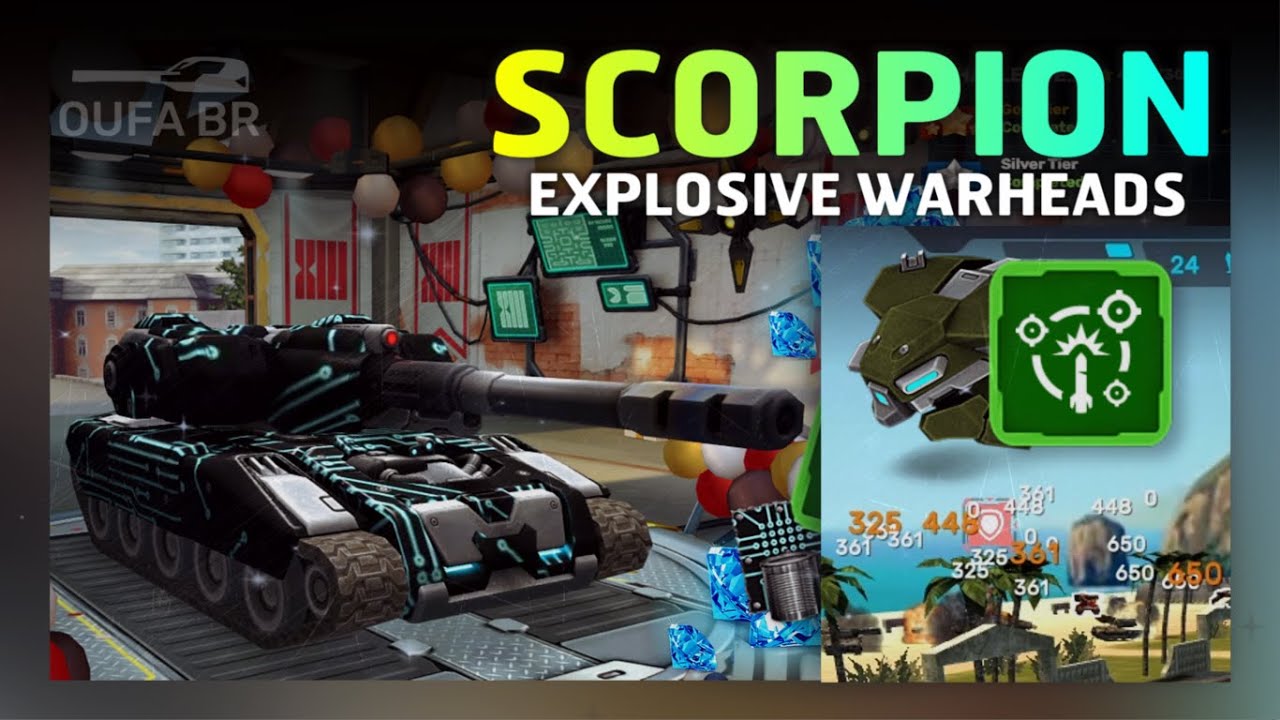 NOVA ALTERAÇÃO para a SCORPION | EXPLOSIVE WARHEADS | MÍSSEIS com DANO ...