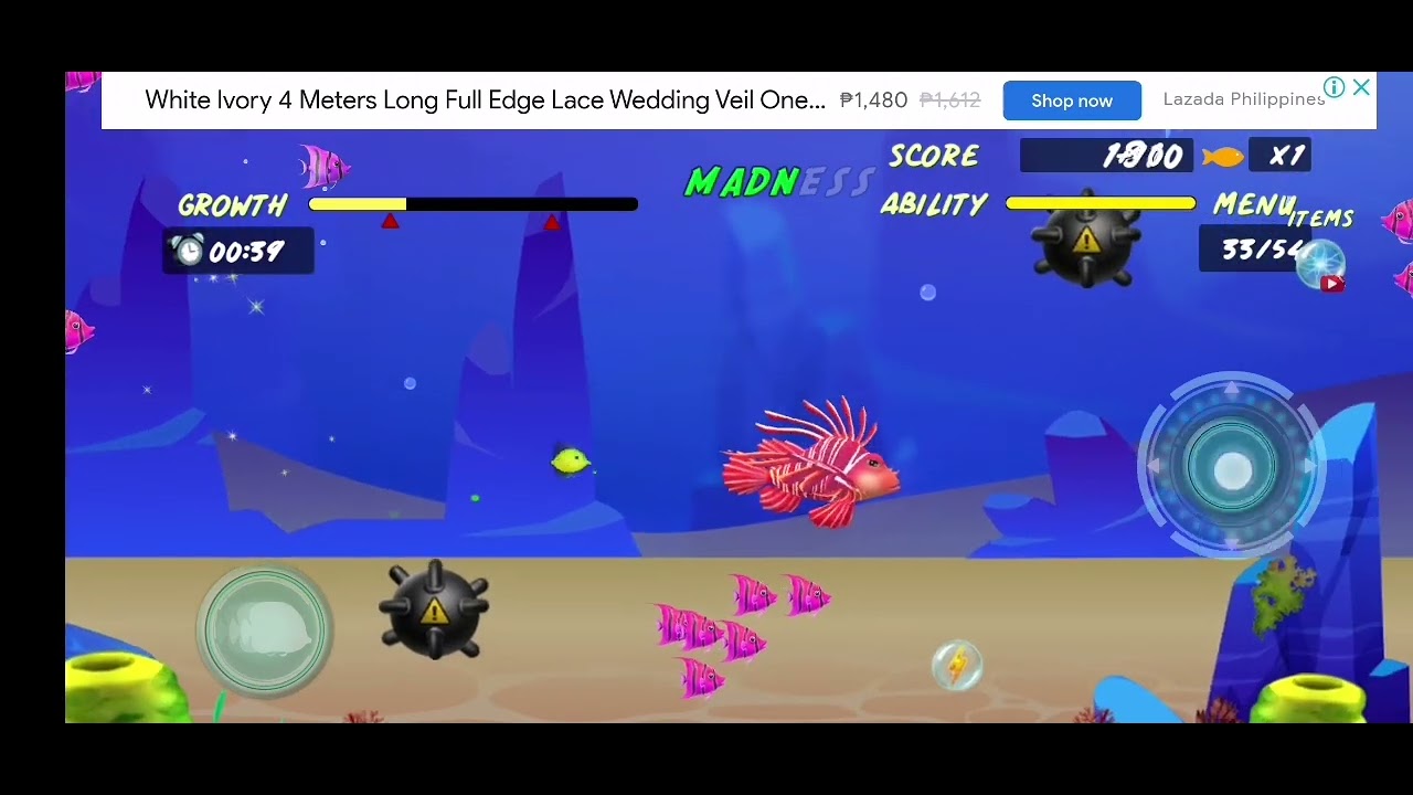 let me eat (feeding frenzy mod) completing level 16 feeding frenzy 1 ...