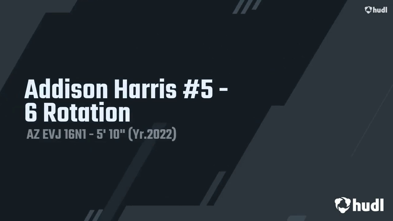 Addison Harris, OH/RS/L, AZ EVJ 16N1, January 2020 Highlights - YouTube