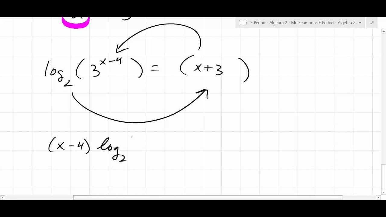 Algebra 2 - E Period - 5/12/14 - YouTube