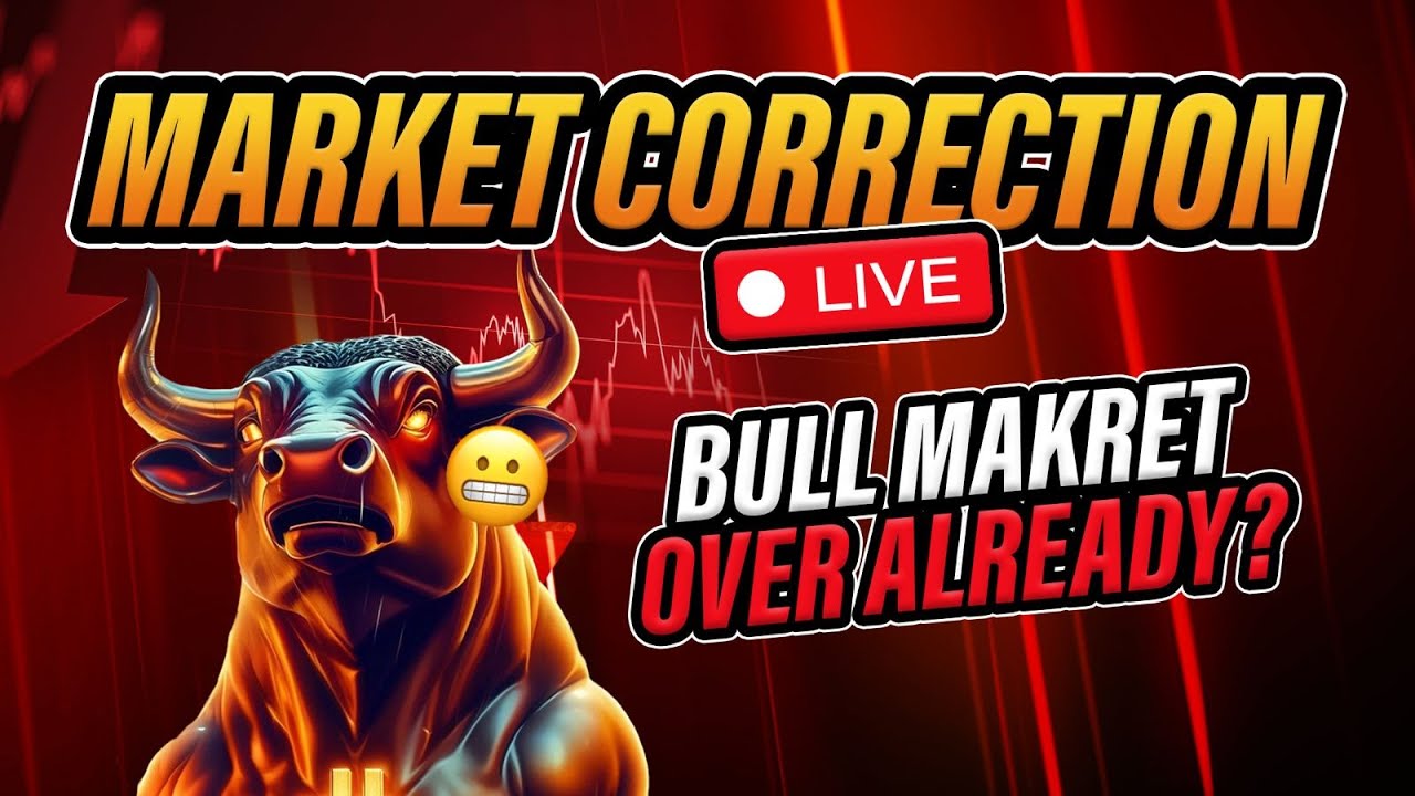 CRYPTO MARKET CORRECTION - BULL MARKET OVER?!?!?💰🚀 - YouTube