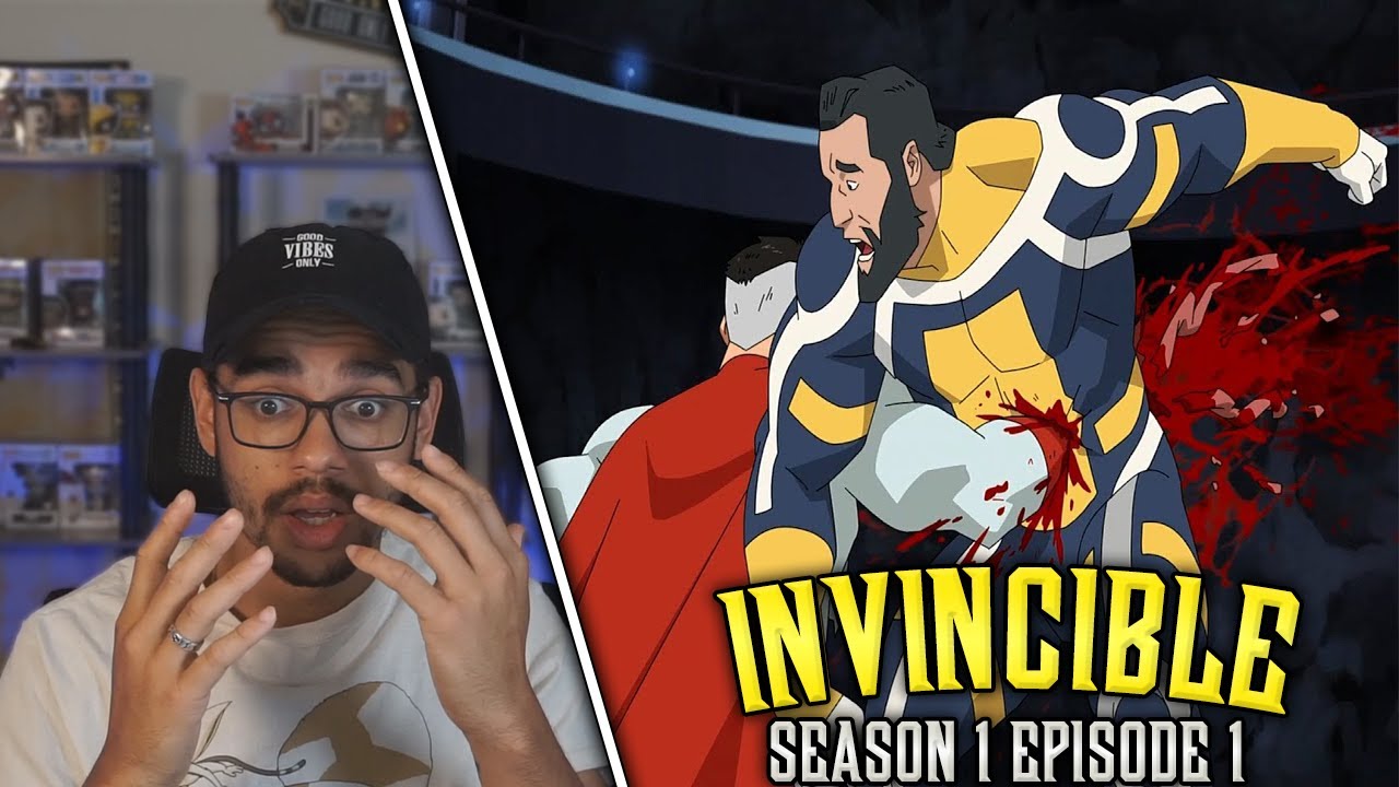 Invincible Season 1 Episode 1 Reaction! - It's About Time - YouTube