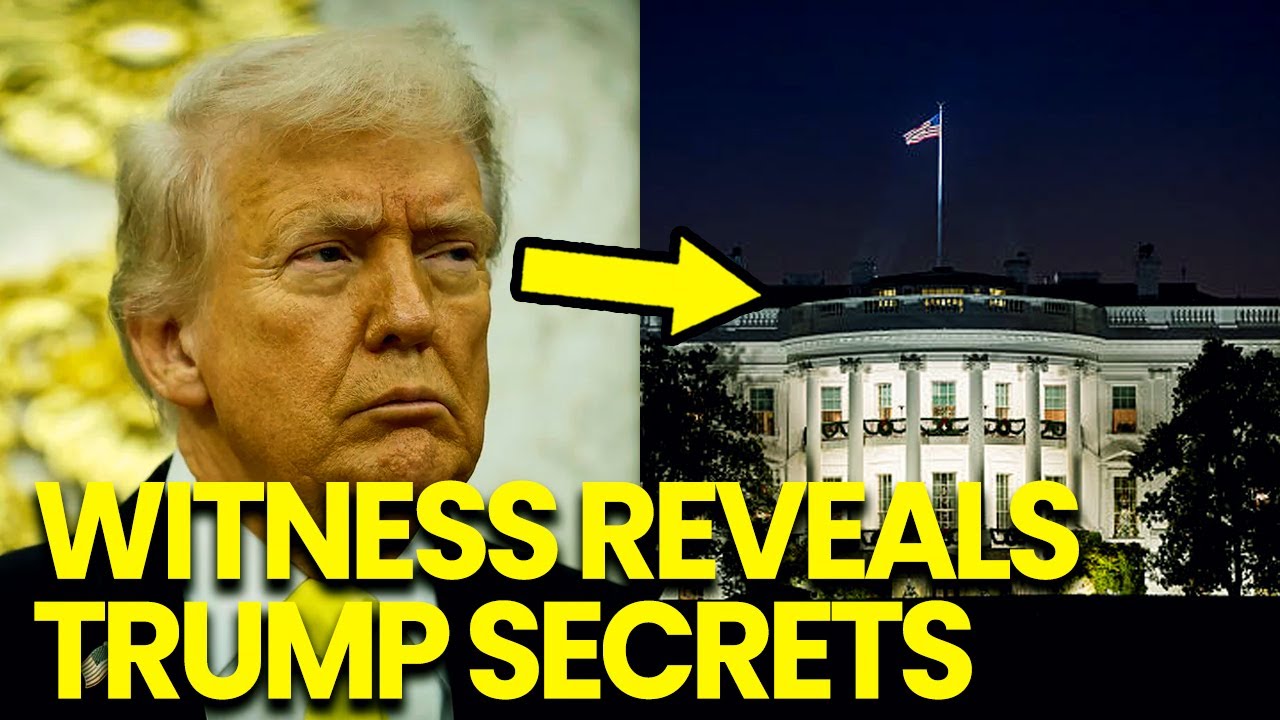 BREAKING: Late-Night Witness REVEALS Trump’s Secret Dealings Inside the ...