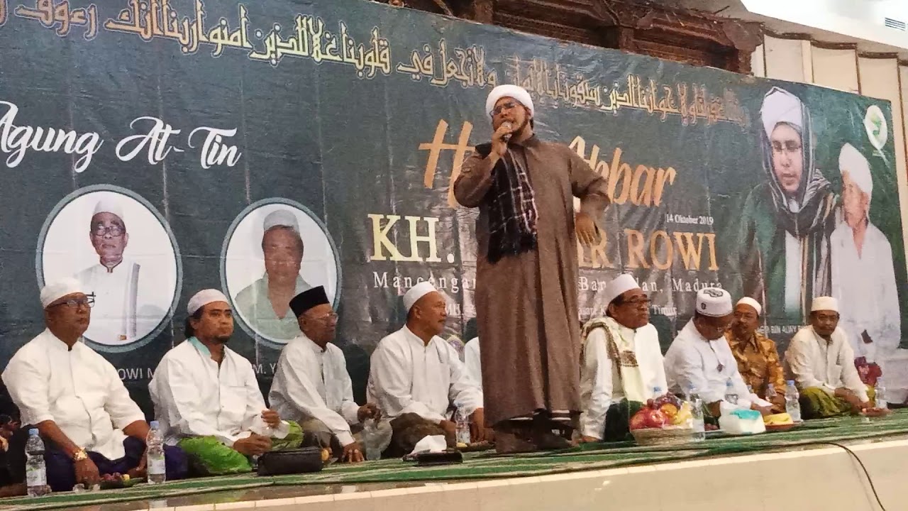 Ceramah HABIB MUHAMMAD AL BAGIR BIN ALWI BIN YAHYA, saat Haul Akbar KH ...