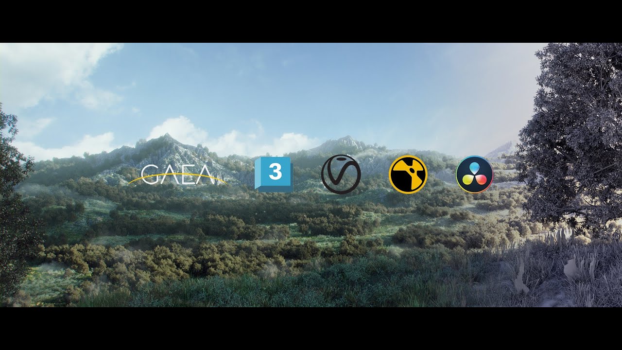 Mountain Valley Breakdown - CG Environment - 3ds Max, V-Ray, Nuke, Gaea ...