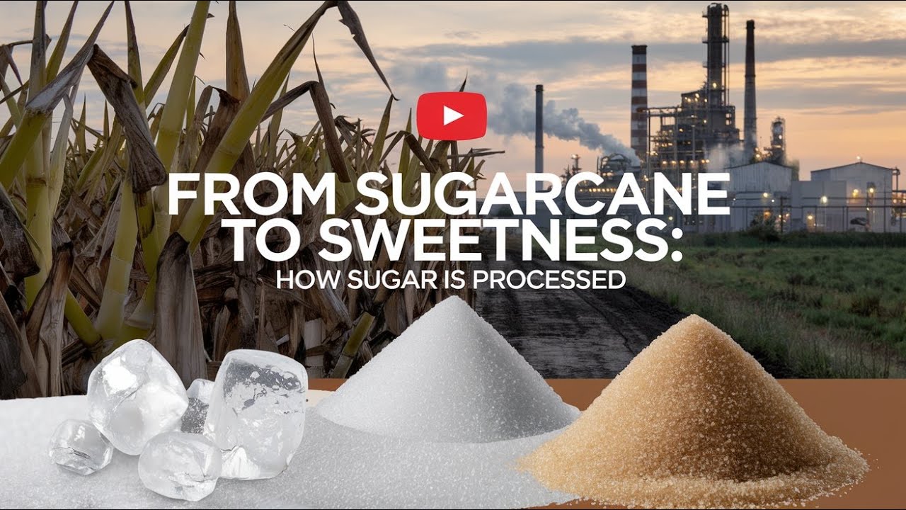 How sugar is made - YouTube