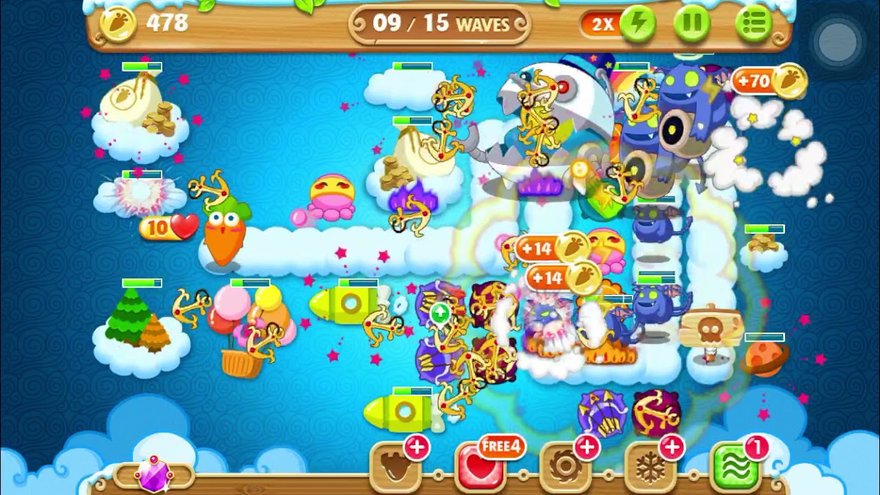 Carrot Defense LV.65 - YouTube