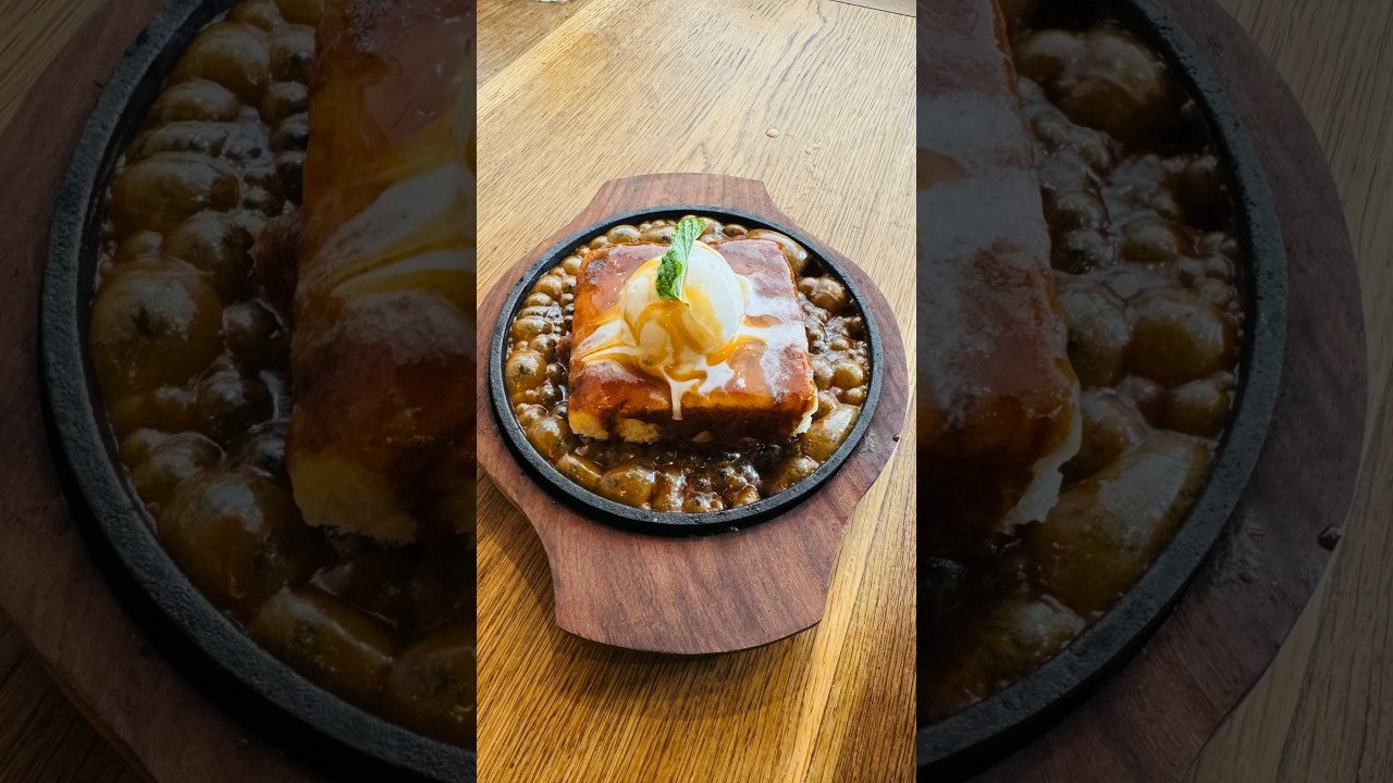 Sizzler cake with icecream🍨| dessert| Delicious and tasty😋# ...