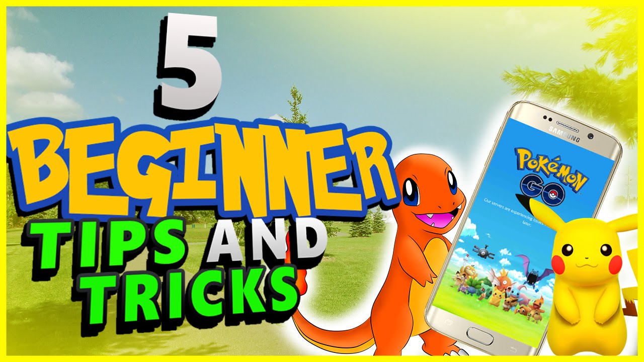 5 Pokemon Go Beginner Tips and Tricks Guide To Get You Started! Start ...