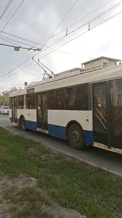 ТролЗа Оптима 5275.03, б/н 4637 маршрут №9 на проспекте им. Ленина - YouTube