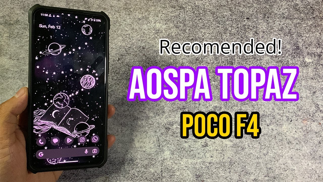 Recomended - Review Custom Rom Aospa Pada Poco F4 Indonesia - YouTube