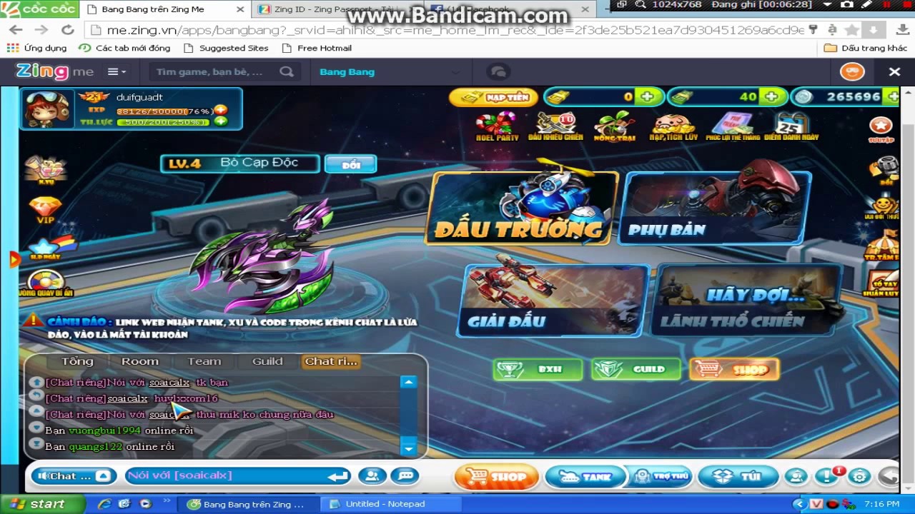 Hướng dẫn hack mật khẩu và mã game zing me mới nhất 2016 - YouTube
