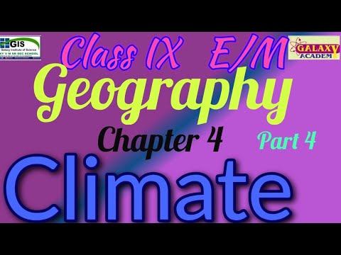 Class 9th Geography Chapter 4th |Climate | Part 4 |NCRT, RBSE, CBSE ...
